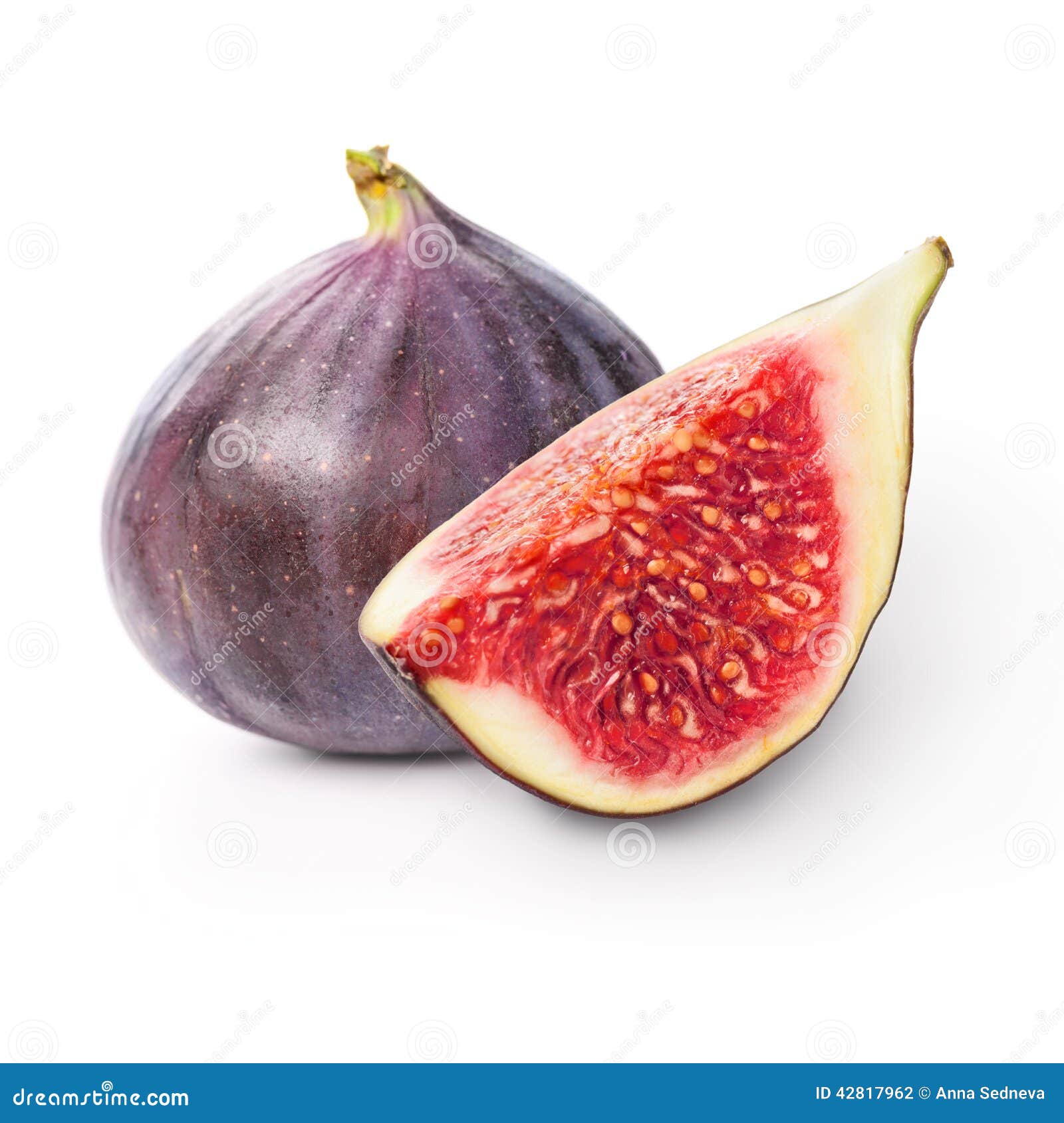 Two figs stock photo. Image of purple, ripe, organic - 42817962