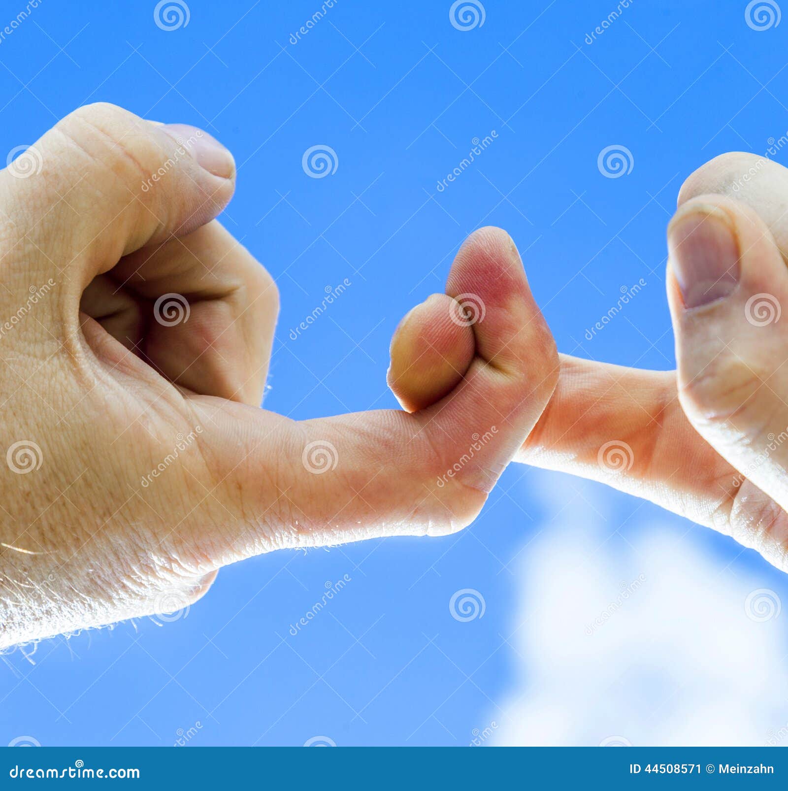 Two fingers hooked stock image. Image of hook, catenation - 44508571