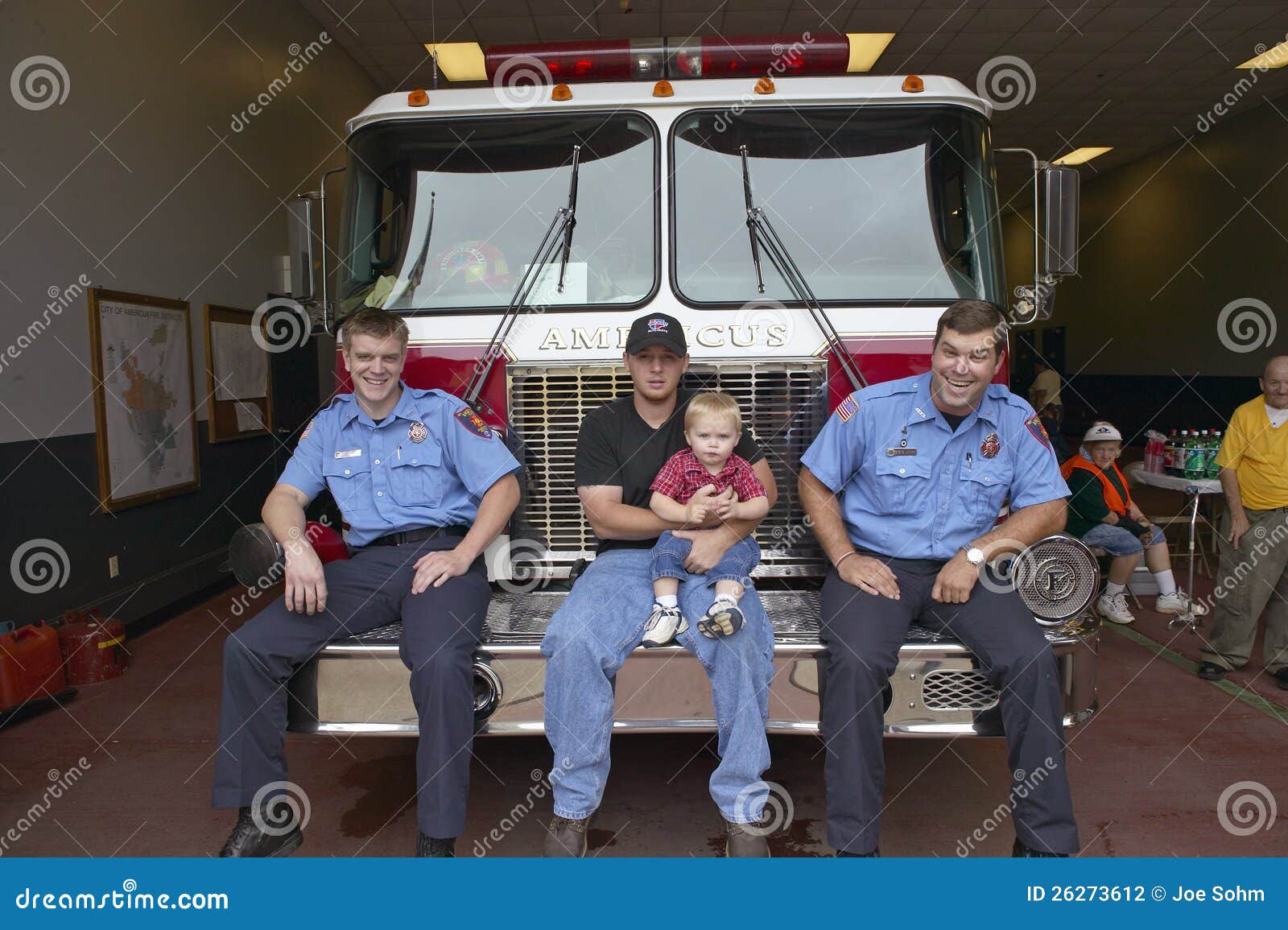 Two Firemen, Father and Son Editorial Photography - Image of firemen ...