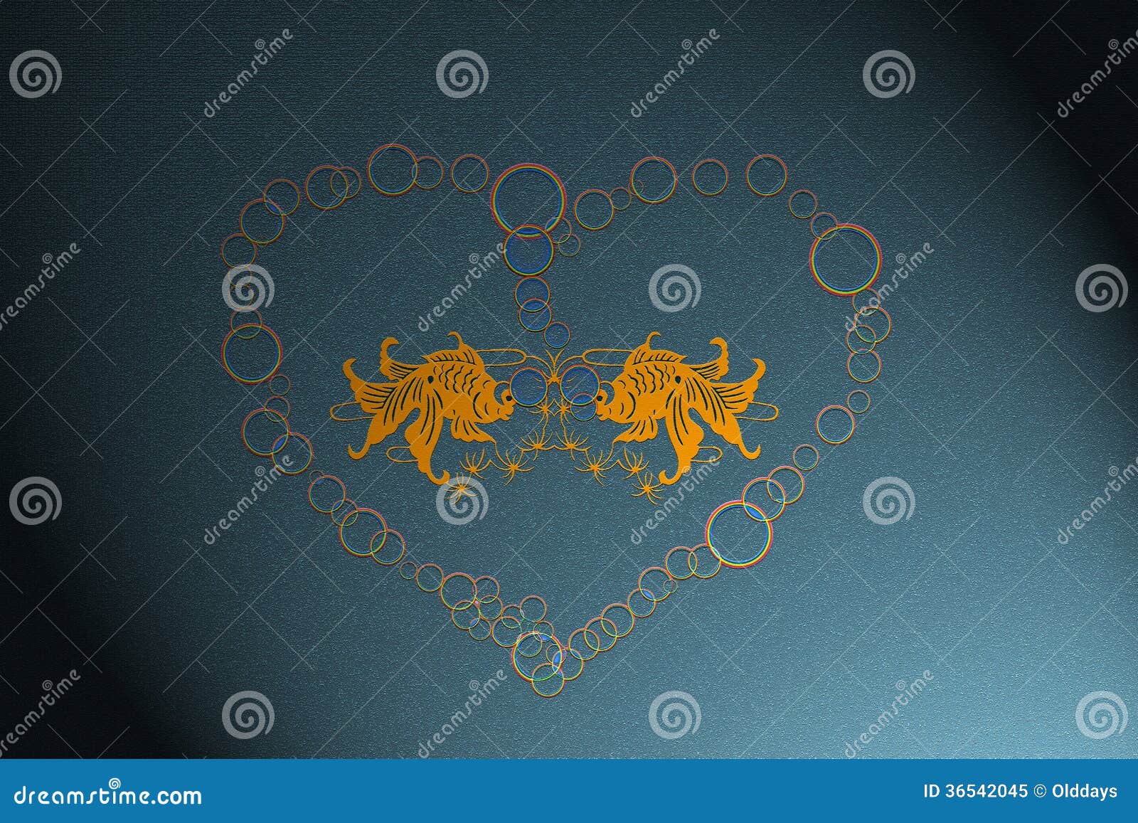 Two fish in love stock image. Image of water, tootsie - 36542045