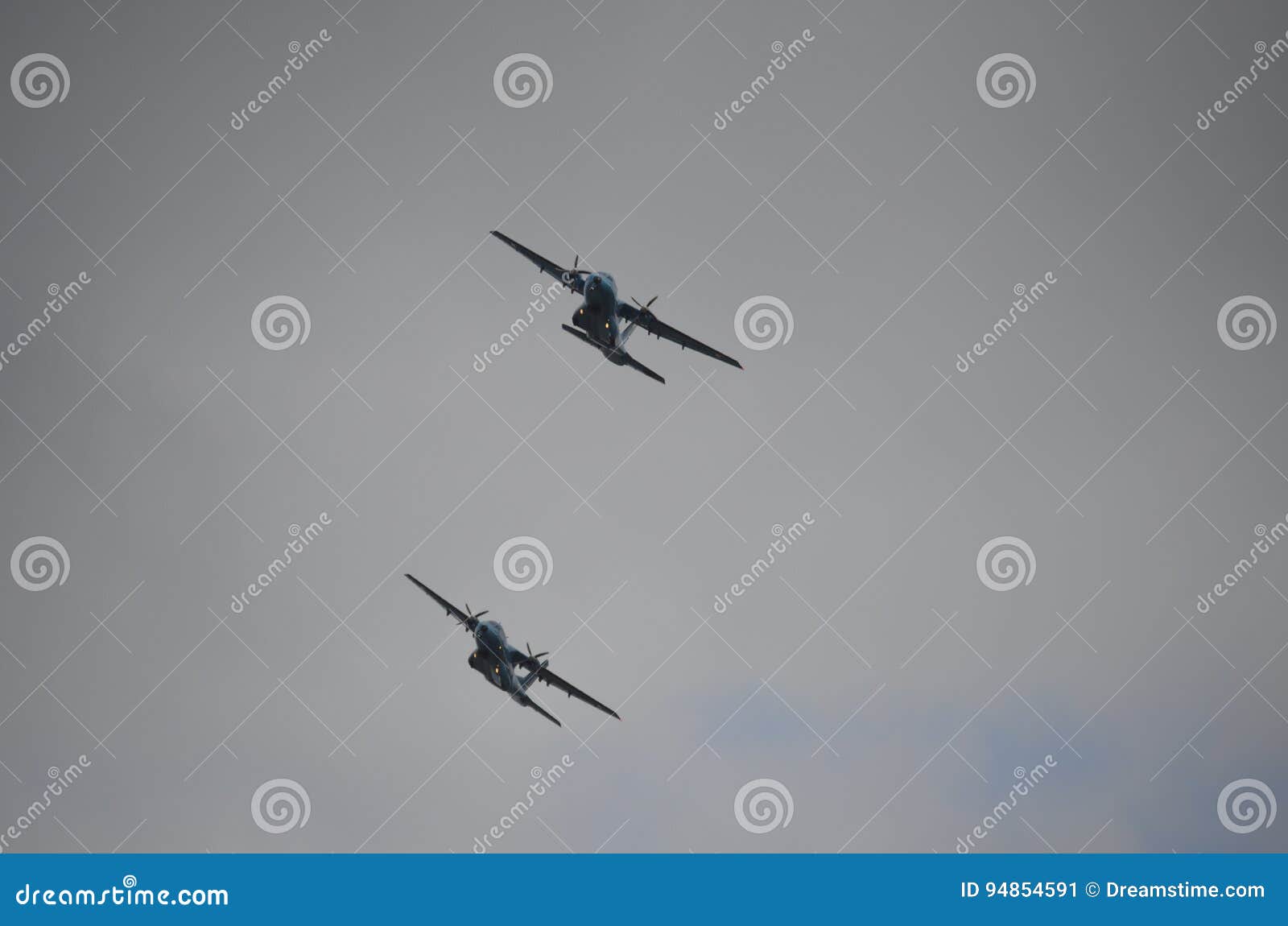 Two Fixed Wing Aircrafts editorial photo. Image of aviation - 94854591
