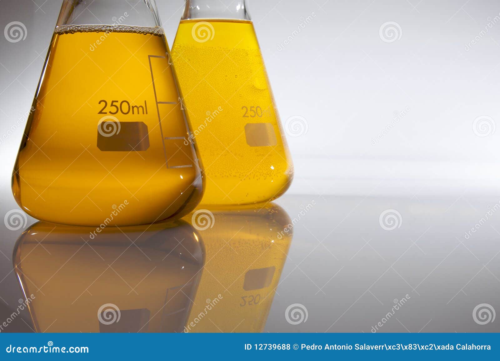 Two flasks stock photo. Image of medicine, instrument - 12739688