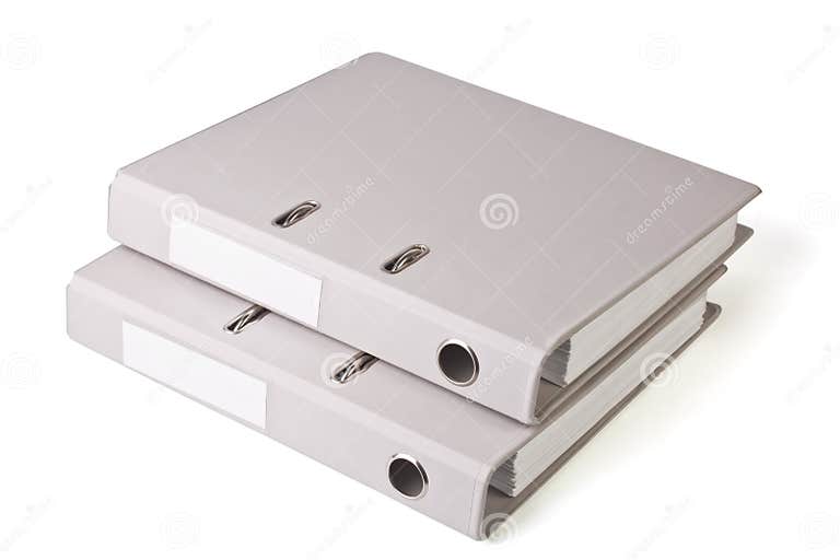Two folder stock photo. Image of binders, objects, documents - 19320530