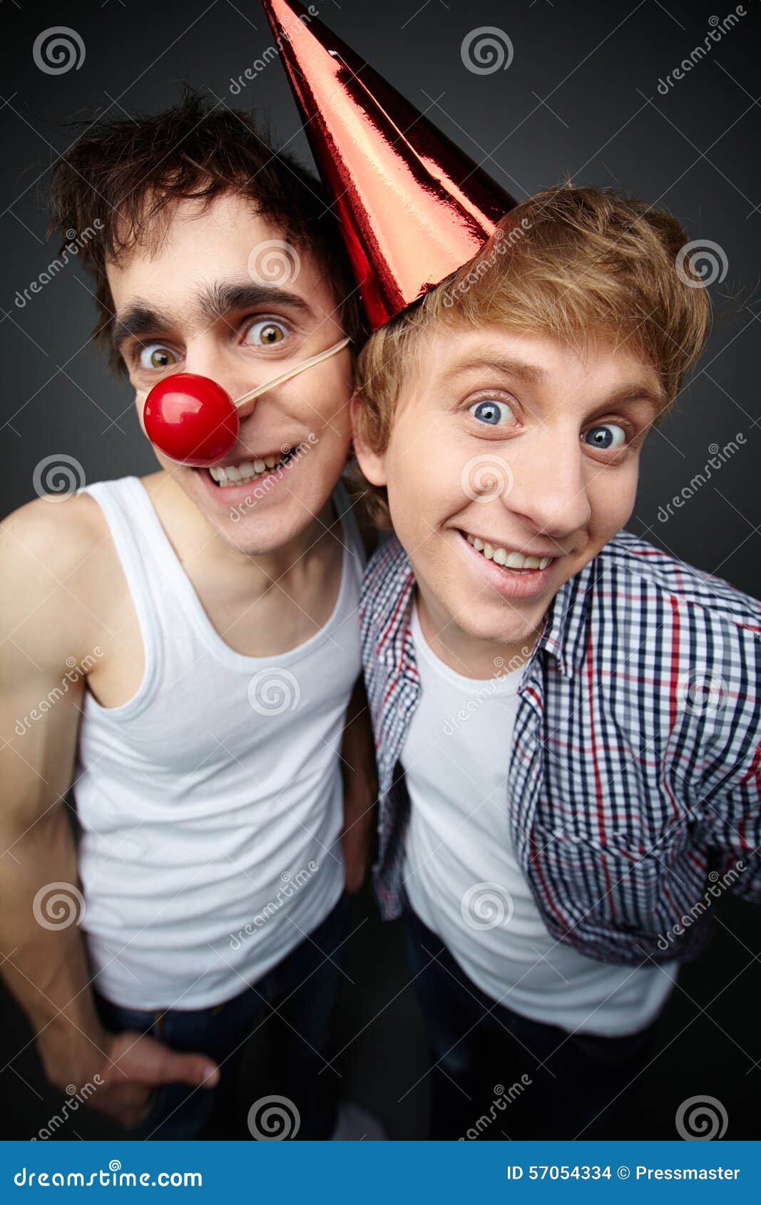 Two fools stock photo. Image of goofy, crazy, april, cheerful - 57054334