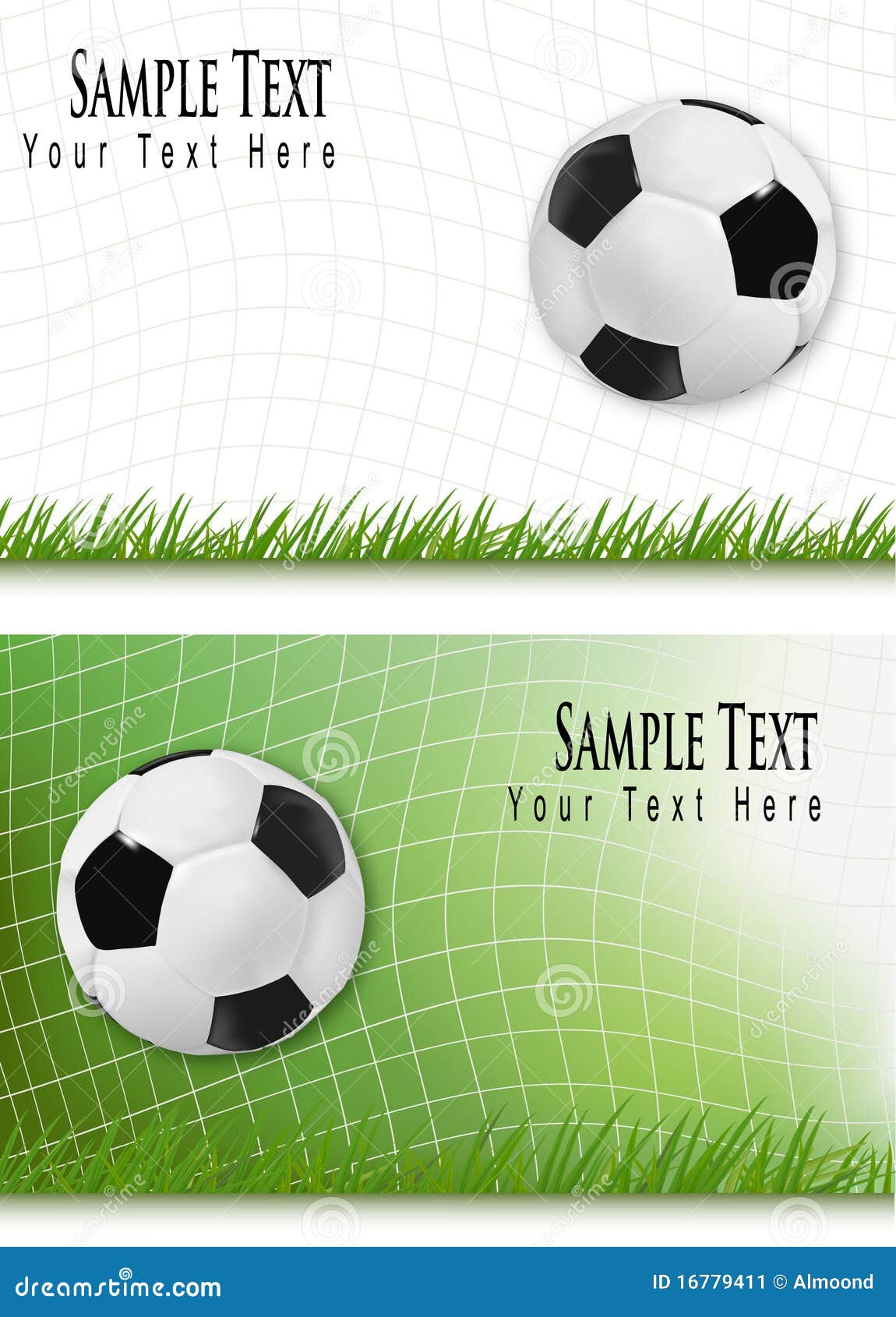 Football Backgrounds Vector Illustration | CartoonDealer.com #14397102