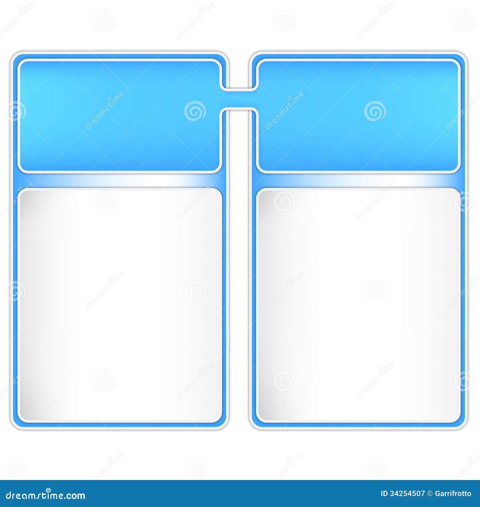 Two frame for text stock vector. Illustration of background - 34254507