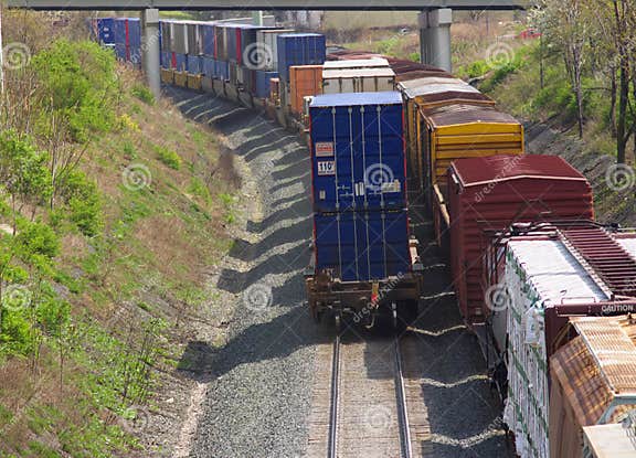 Two freight trains stock photo. Image of wheel, trains - 1815254