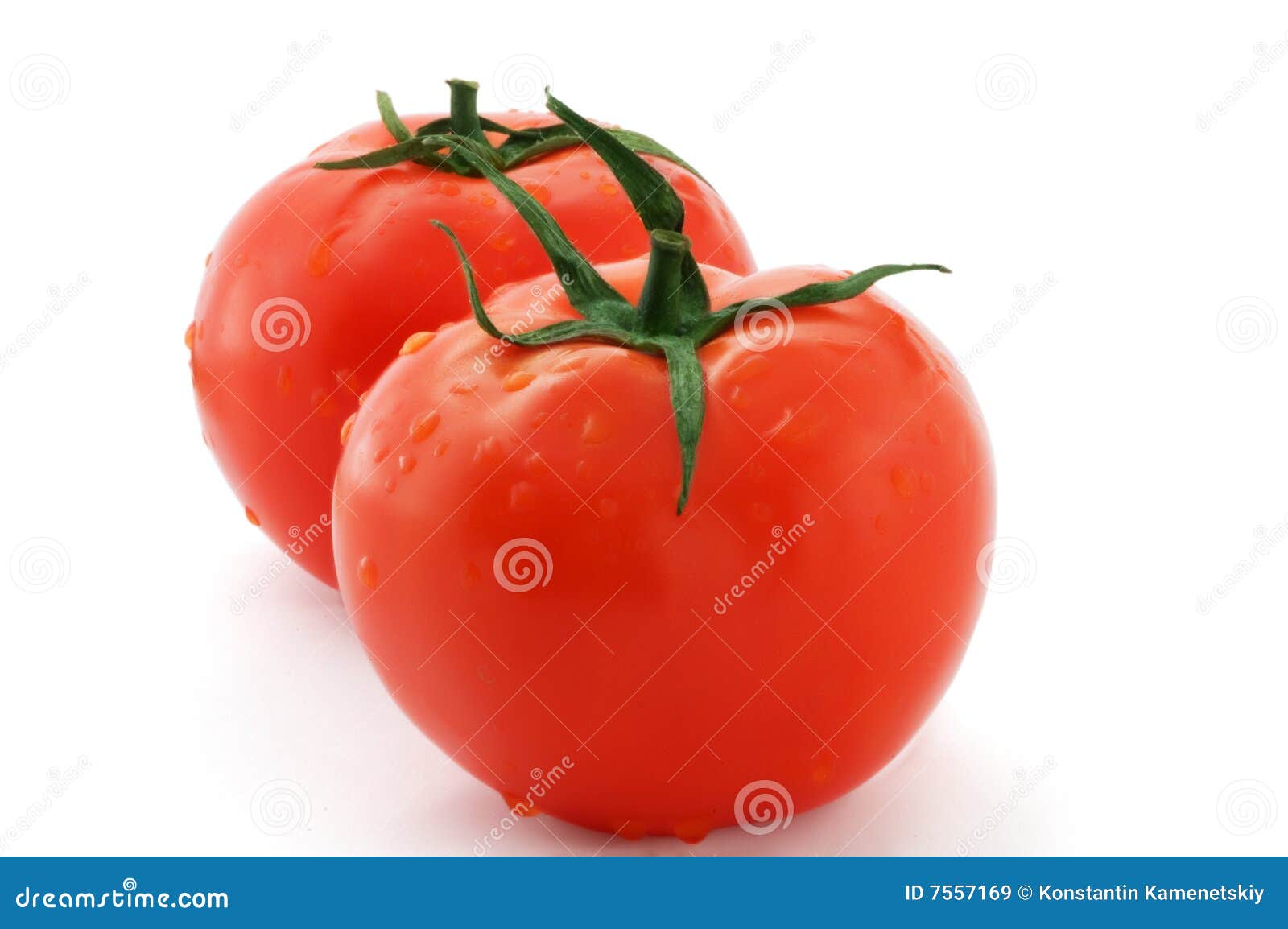 Two fresh tomatoes stock image. Image of eating, view - 7557169