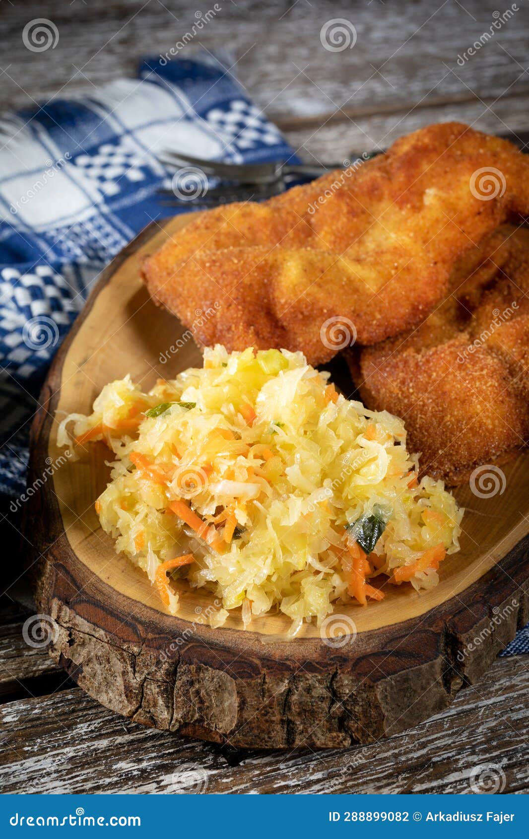 Two Fried Cod Fillet Pieces Stock Photo - Image of fries, dinner: 288899082