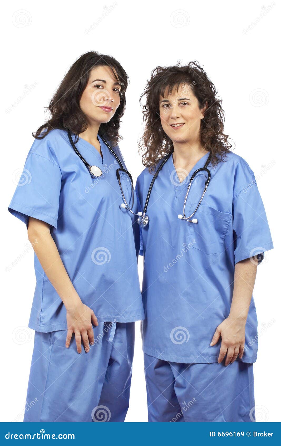 Two Friendly Female Doctors Stock Image - Image of care, pediatrician ...
