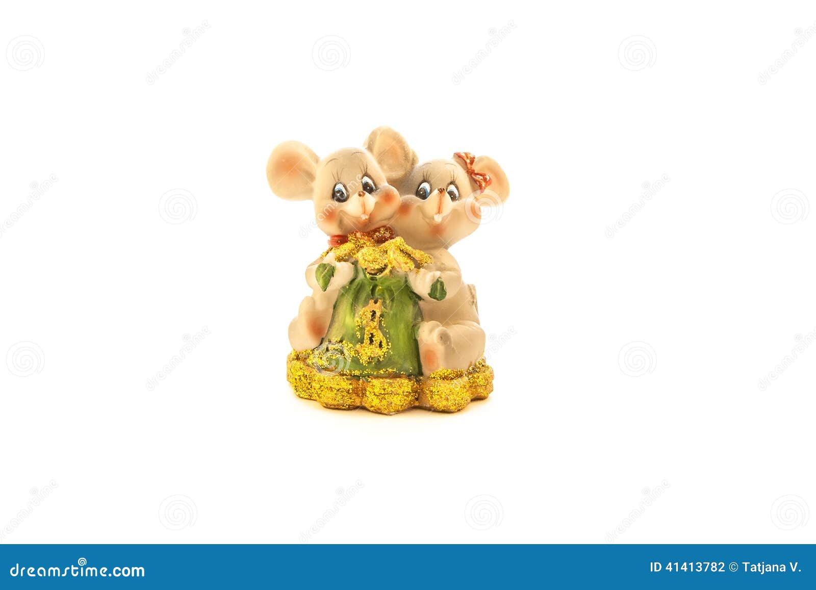 Two friendly mice stock photo. Image of abundance, photostock - 41413782