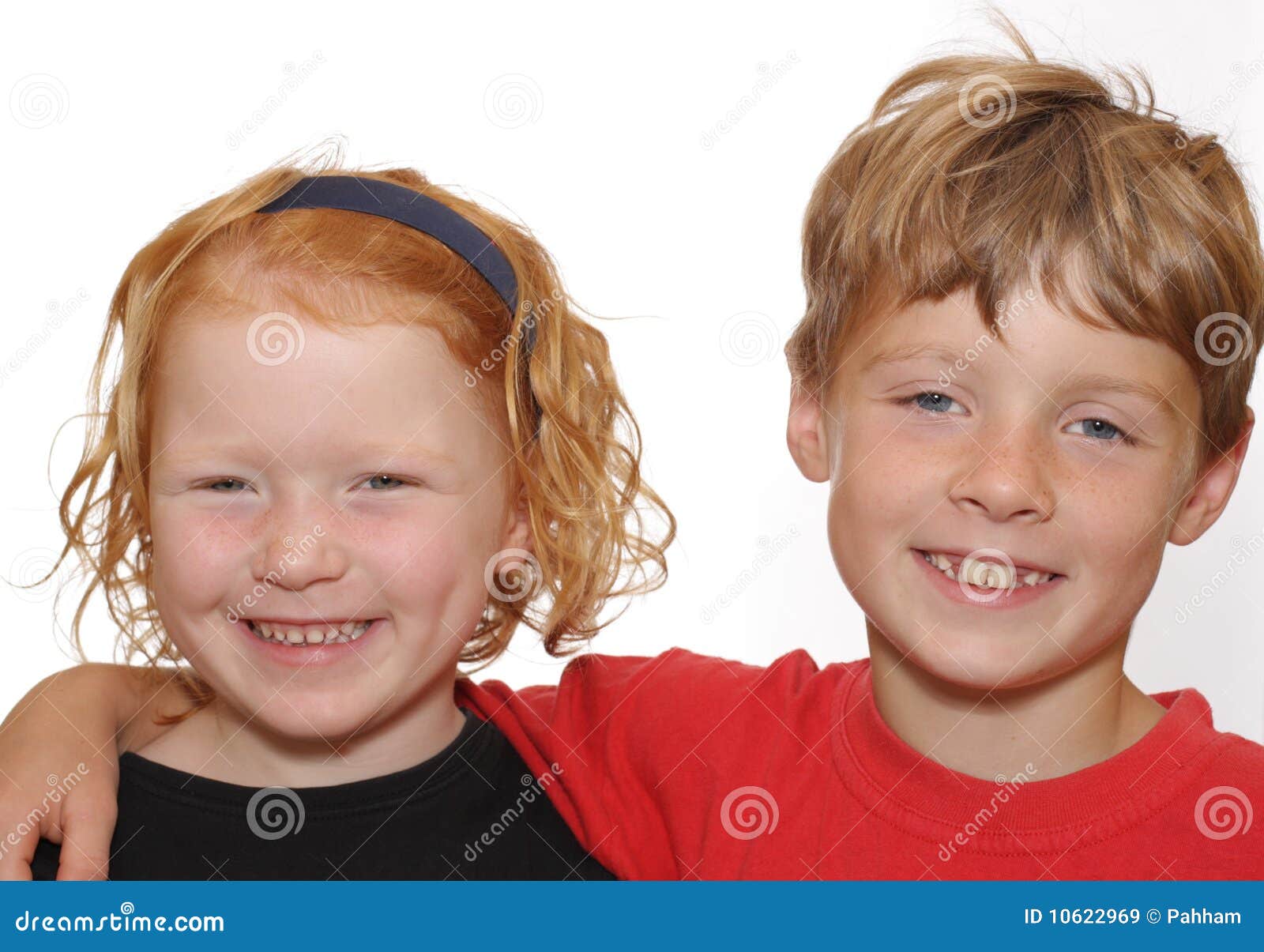 Two friends stock image. Image of handsome, blond, children - 10622969