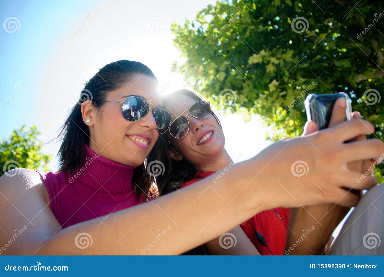Two friends stock photo. Image of enjoying, female, people - 15898390