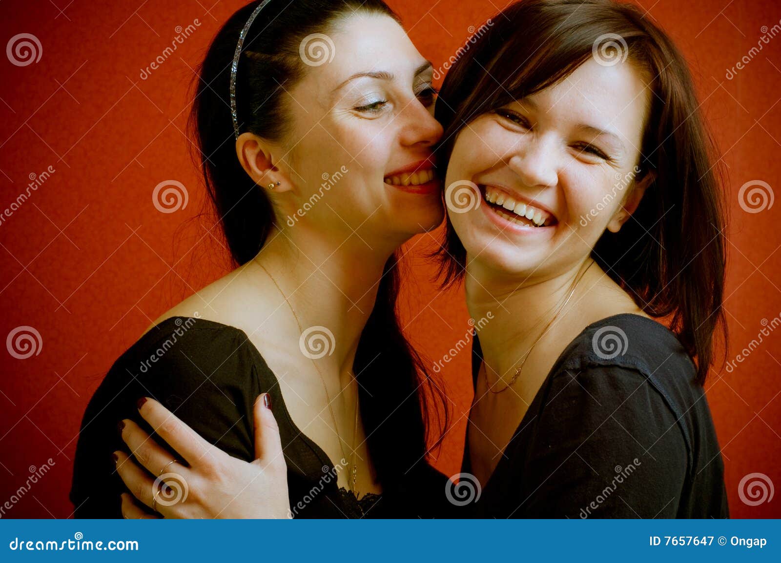 Two friends stock image. Image of human, smile, fashion - 7657647