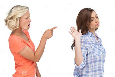 Two friends arguing stock photo. Image of relationship - 30885284