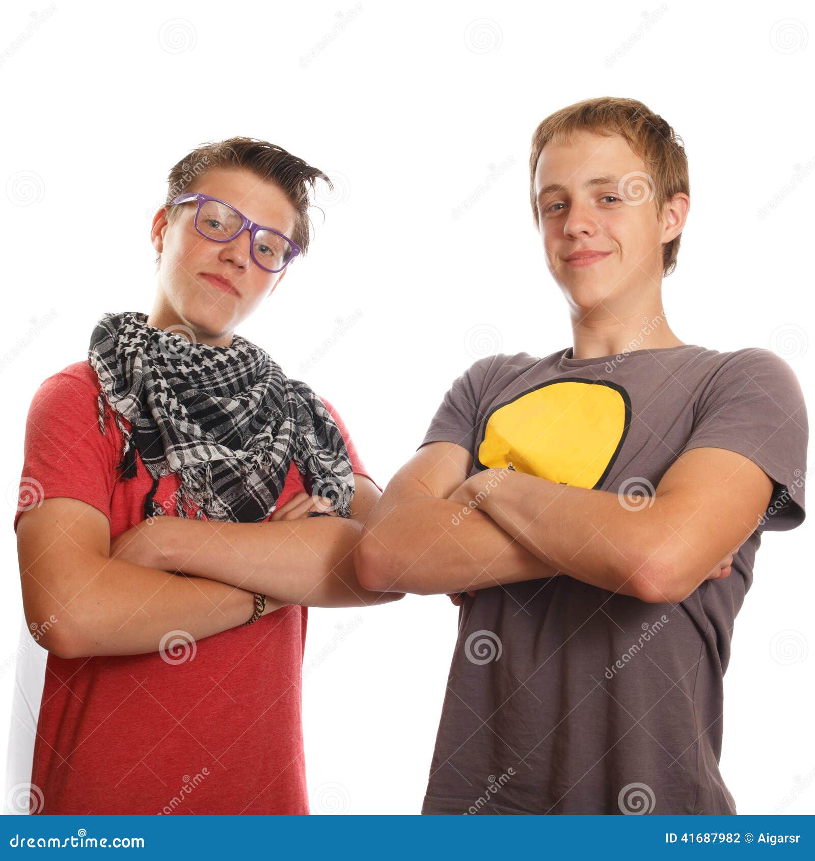Two friends stock photo. Image of attitude, classmates - 41687982