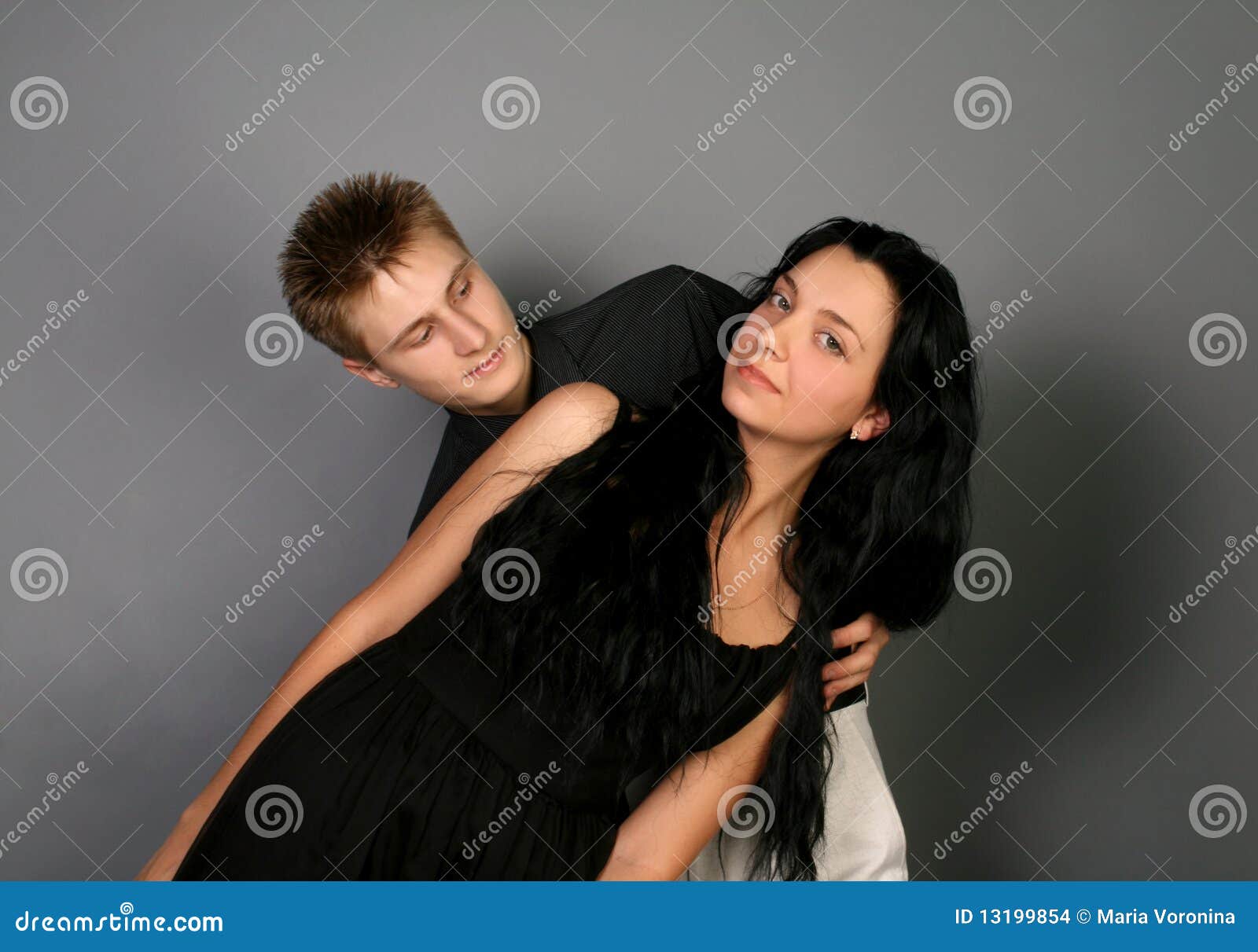 Two Friends Having Fun Together Stock Photo - Image of beauty ...