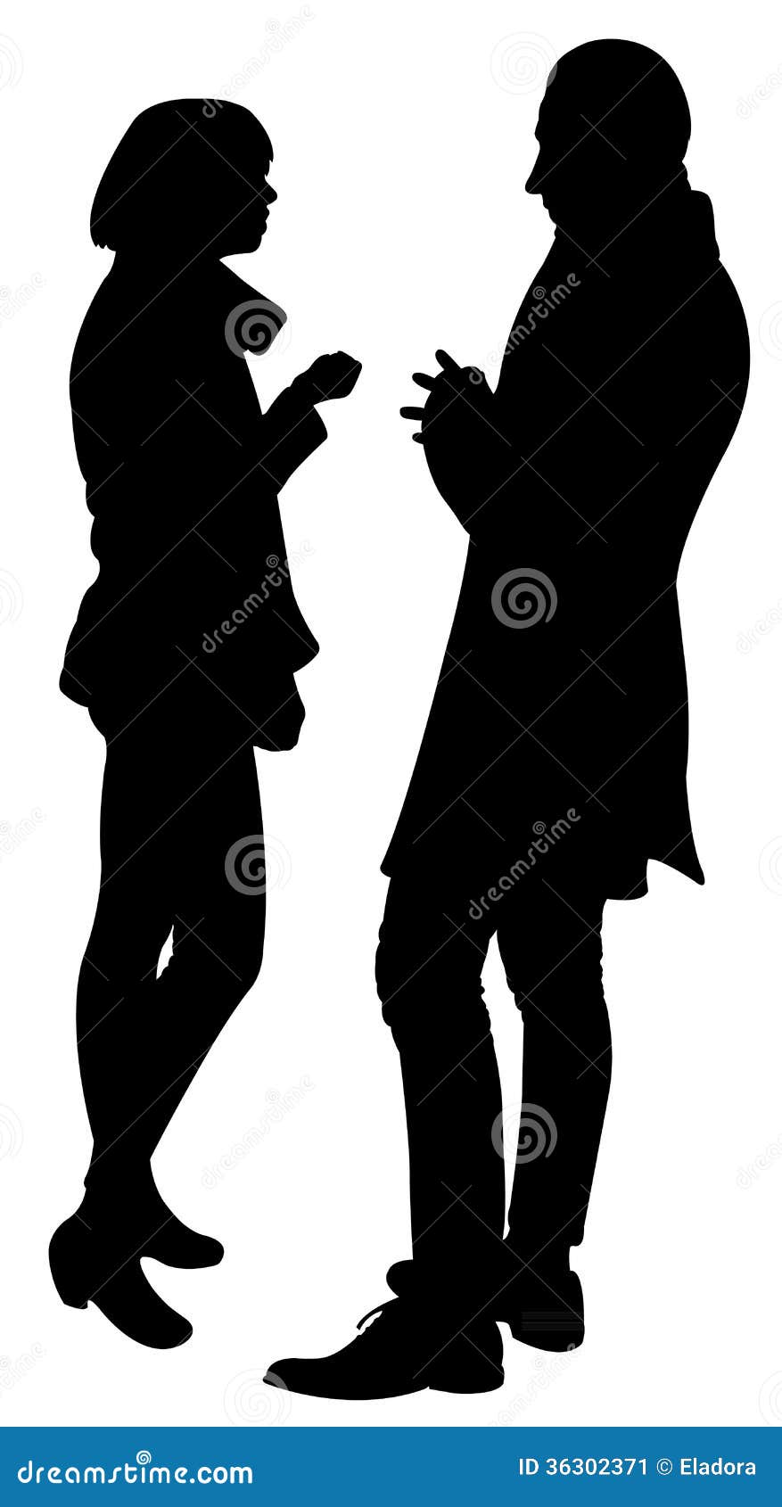 Two Friends Talking Vector Stock Illustrations – 1,985 Two Friends ...