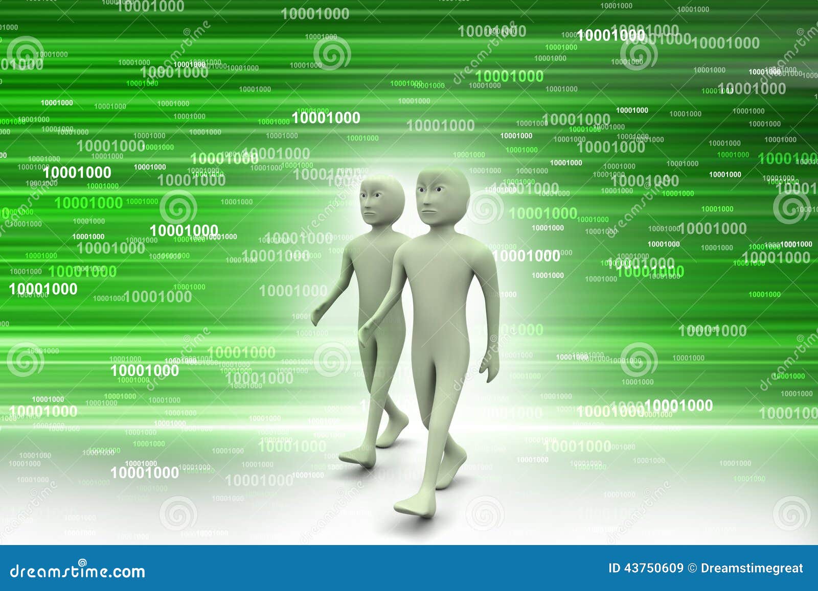 Two friends walk together stock illustration. Illustration of person ...