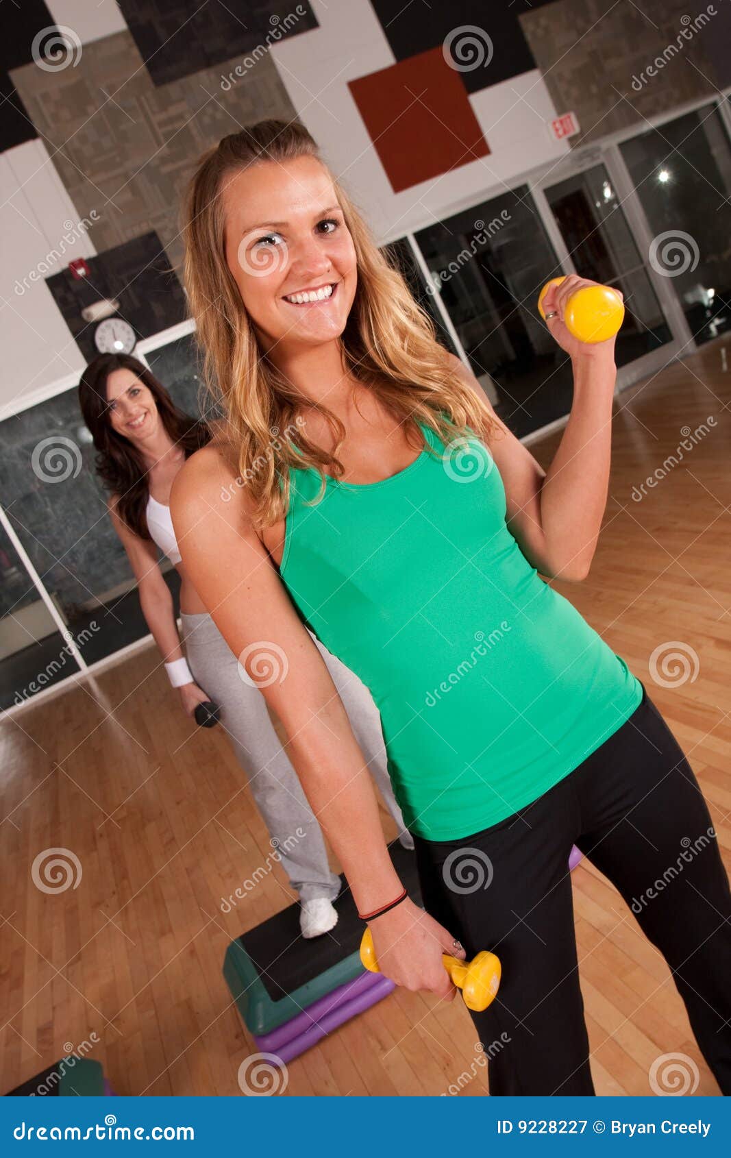 Two friends workout stock image. Image of athlete, club - 9228227