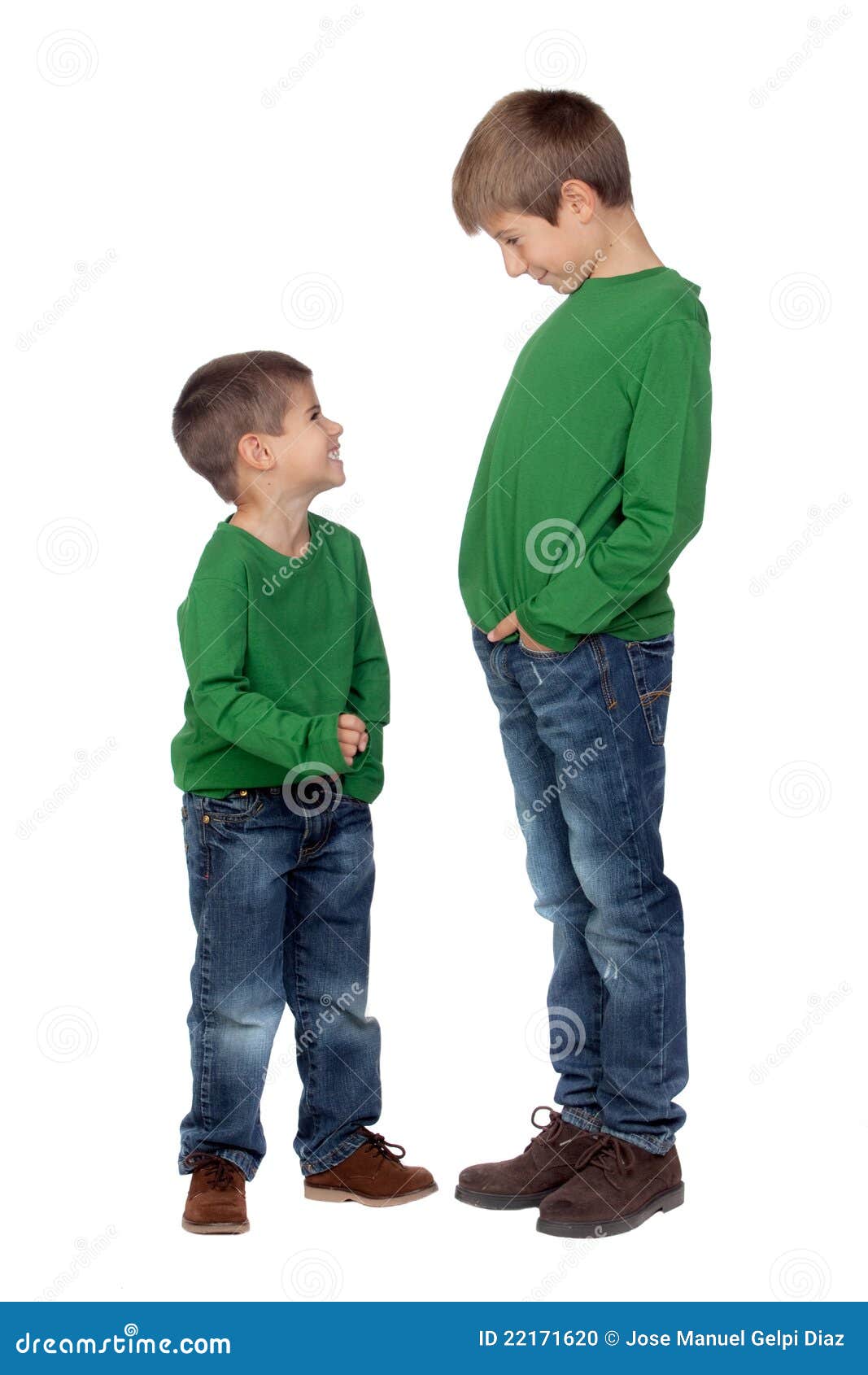 Two funny brothers stock photo. Image of joyful, isolation - 22171620