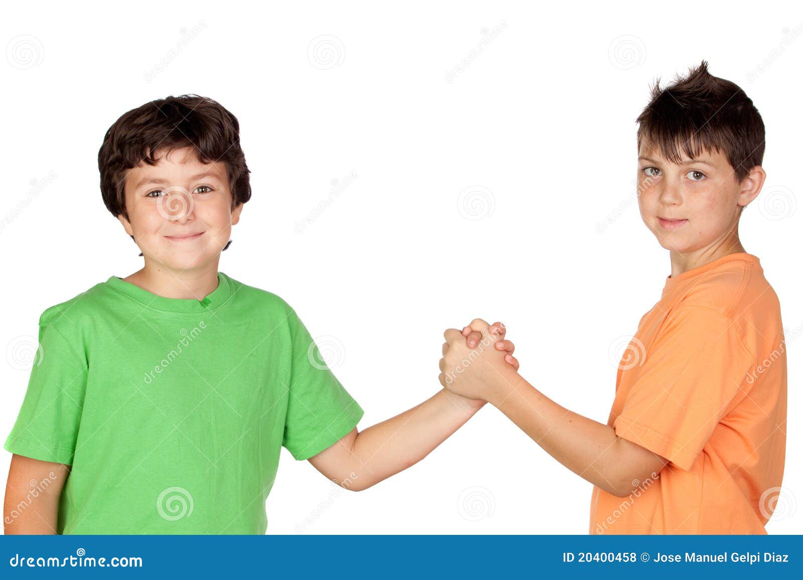 Two funny children stock photo. Image of caucasian, female - 20400458