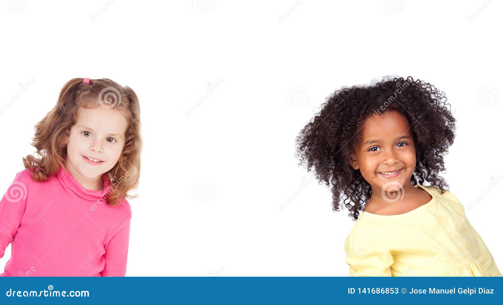 Two Funny Children Laughing Stock Image - Image of girl, thoughtful ...