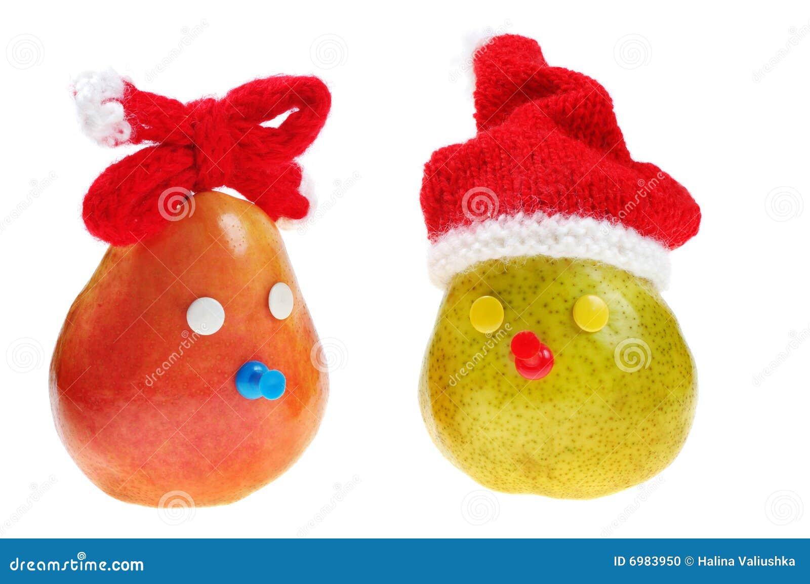 Two funny pear stock photo. Image of cutout, couple, ingridient - 6983950