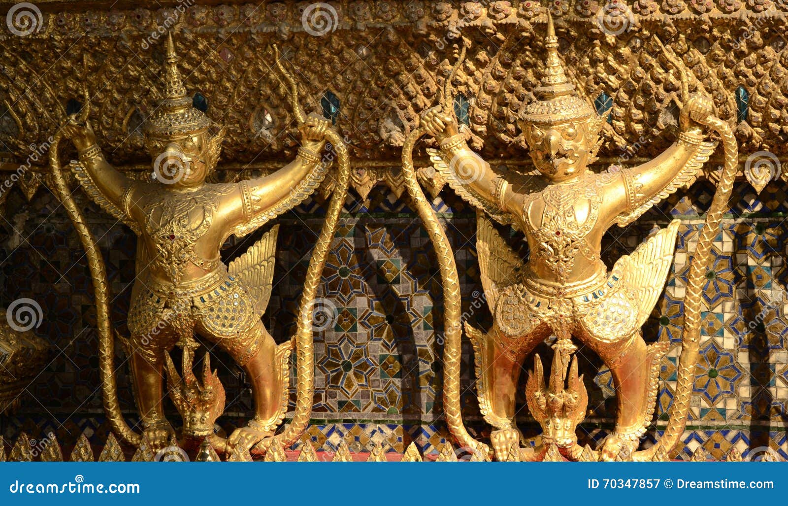 Two of Garuda stock image. Image of garuda, phra, famous - 70347857