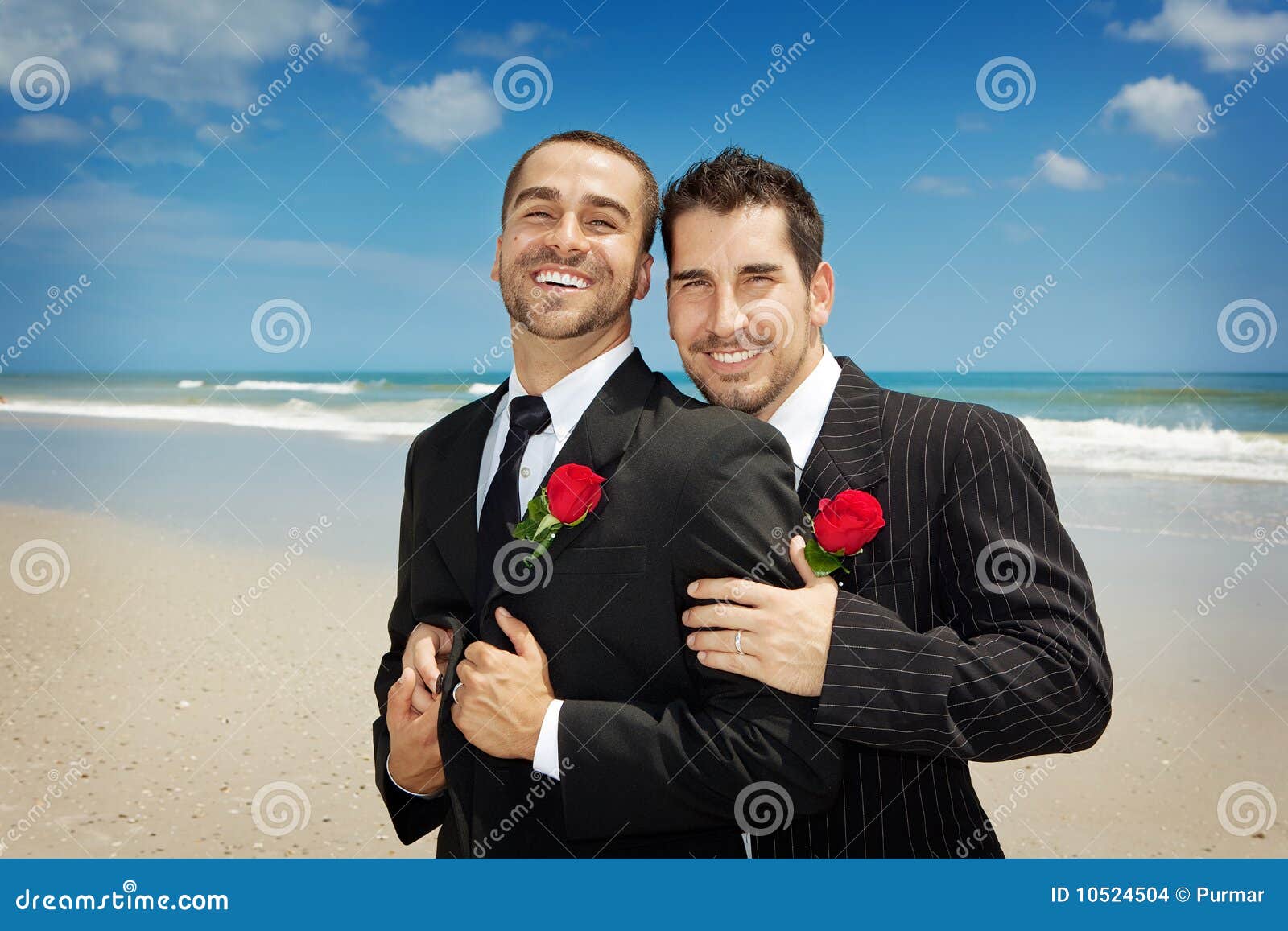 Two Gay Men After Wedding Ceremony Stock Photo - Image: 10524504