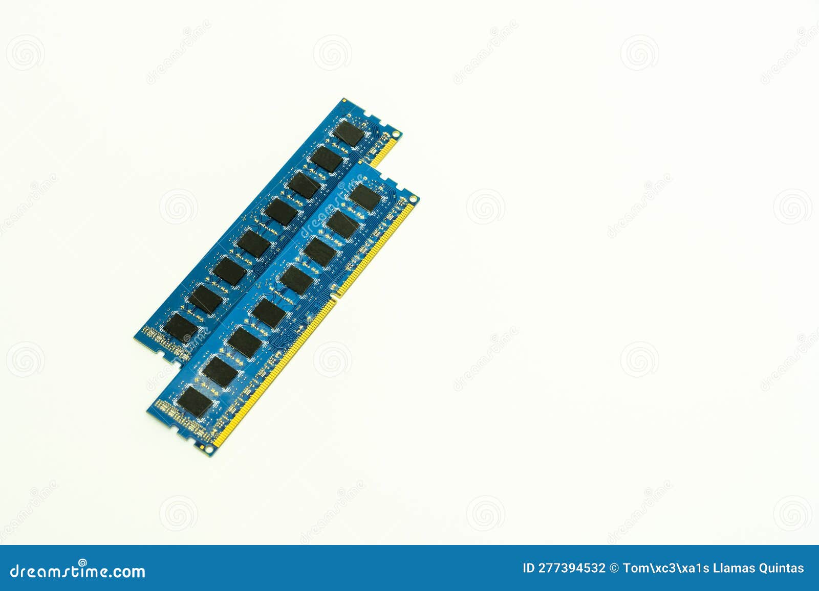 Two 8GB Ddr3 Ram Memory Boards Stock Photo - Image of clipping, ddr3 ...