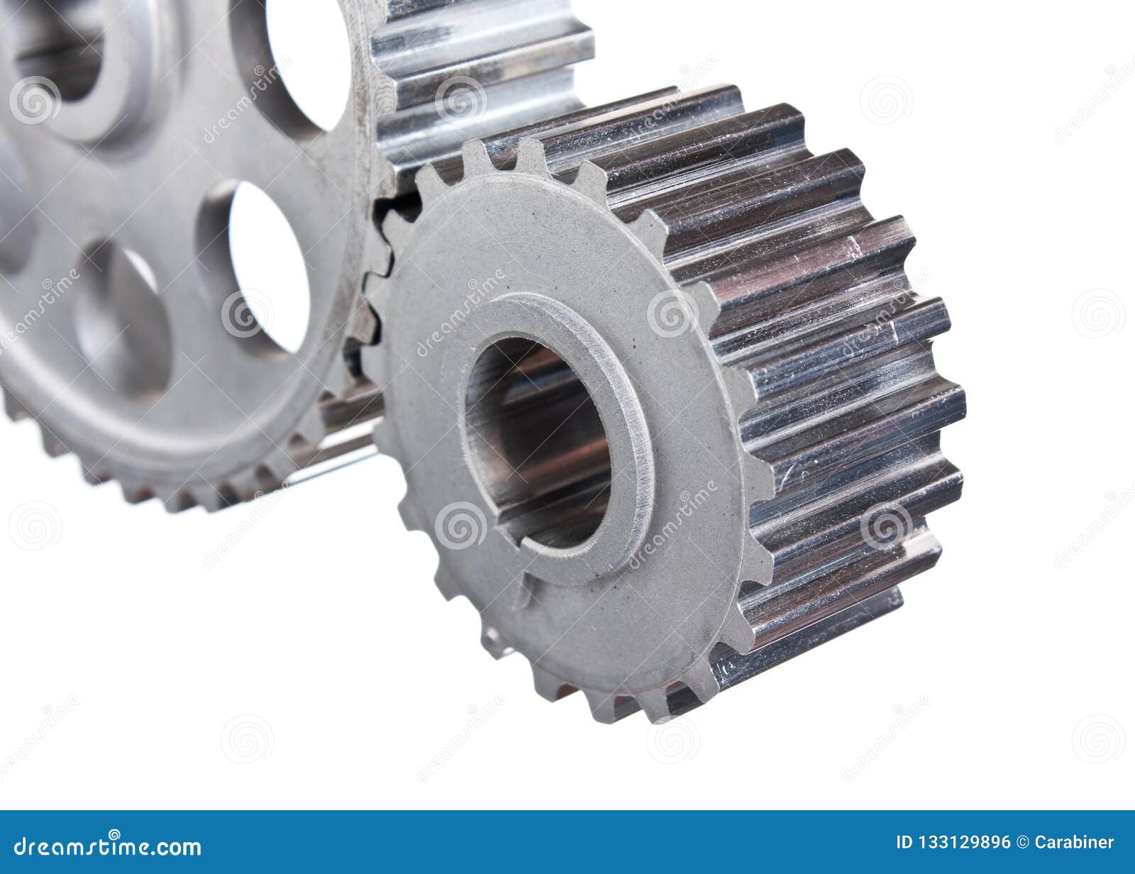 Two gear coupled stock photo. Image of engineering, details - 133129896