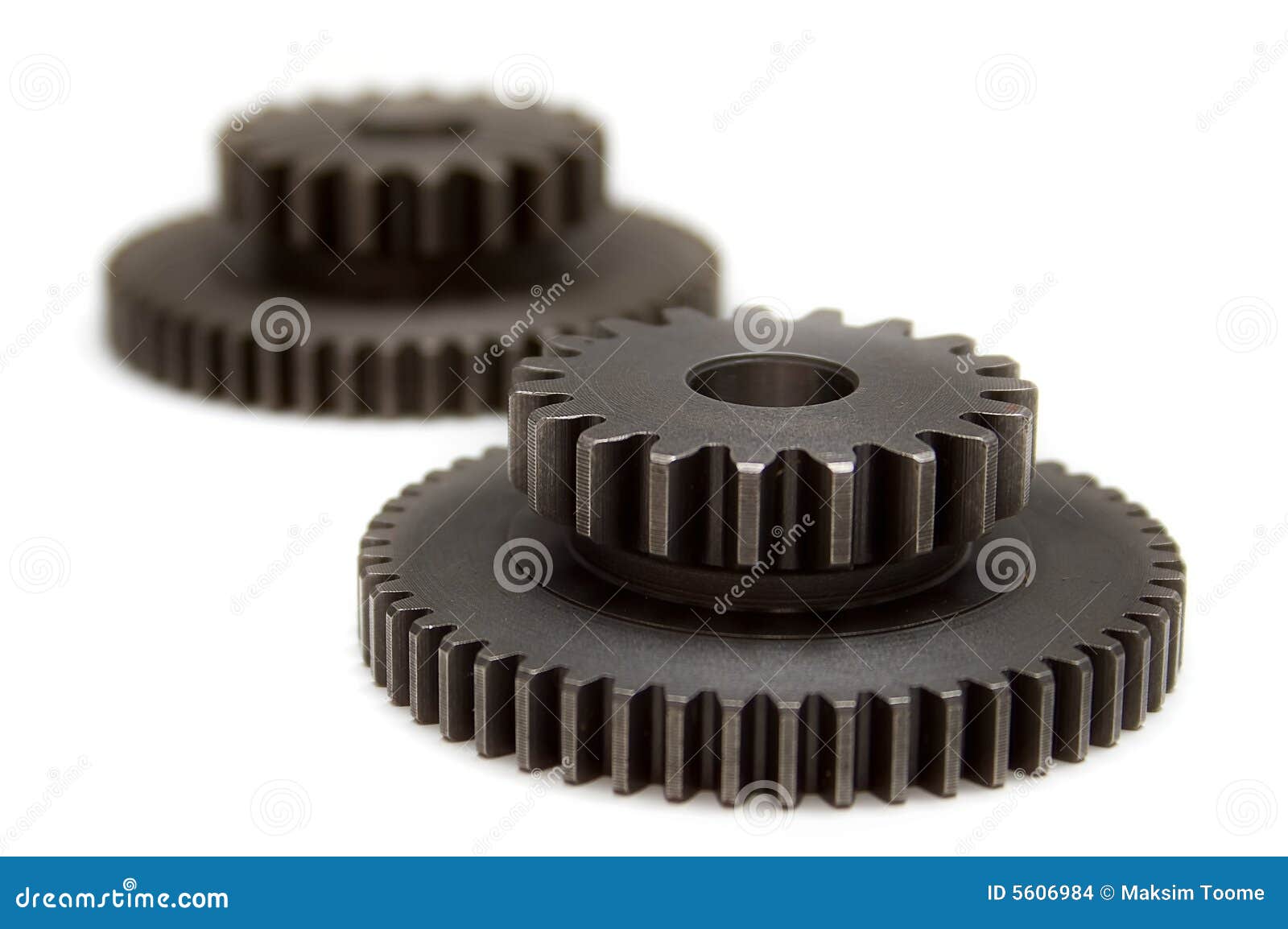 Two Gear Wheels Picture. Image: 5606984