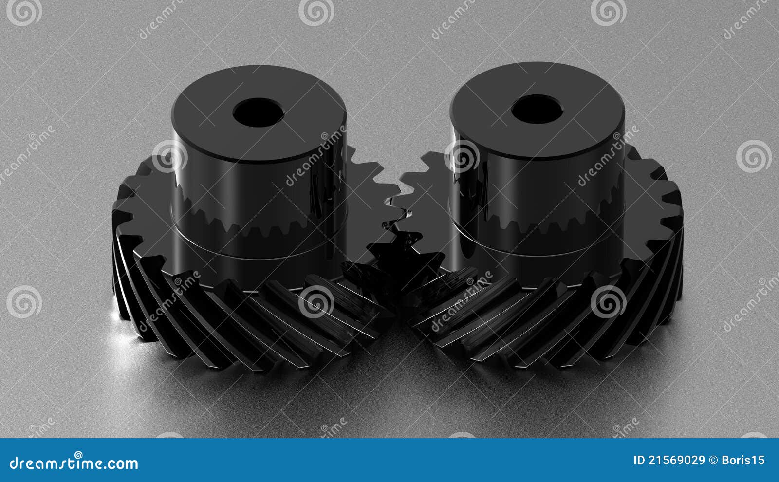 Two gears stock illustration. Illustration of turning - 21569029