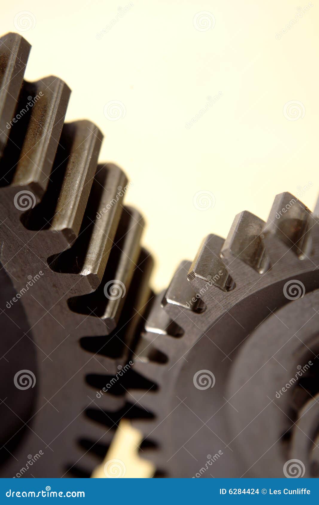 Two gears stock photo. Image of gearing, metaphor, metal - 6284424