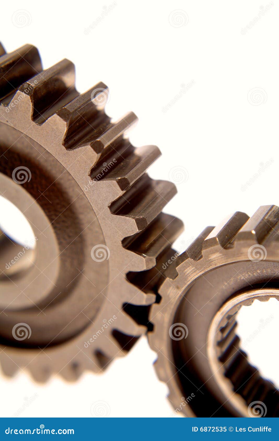 Two gears stock image. Image of macro, life, cogwheels - 6872535