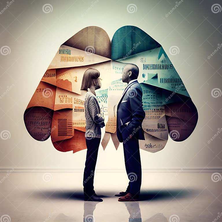 Two Generation are Facing and Communicating about the Same Problem but Different Language. Old ...