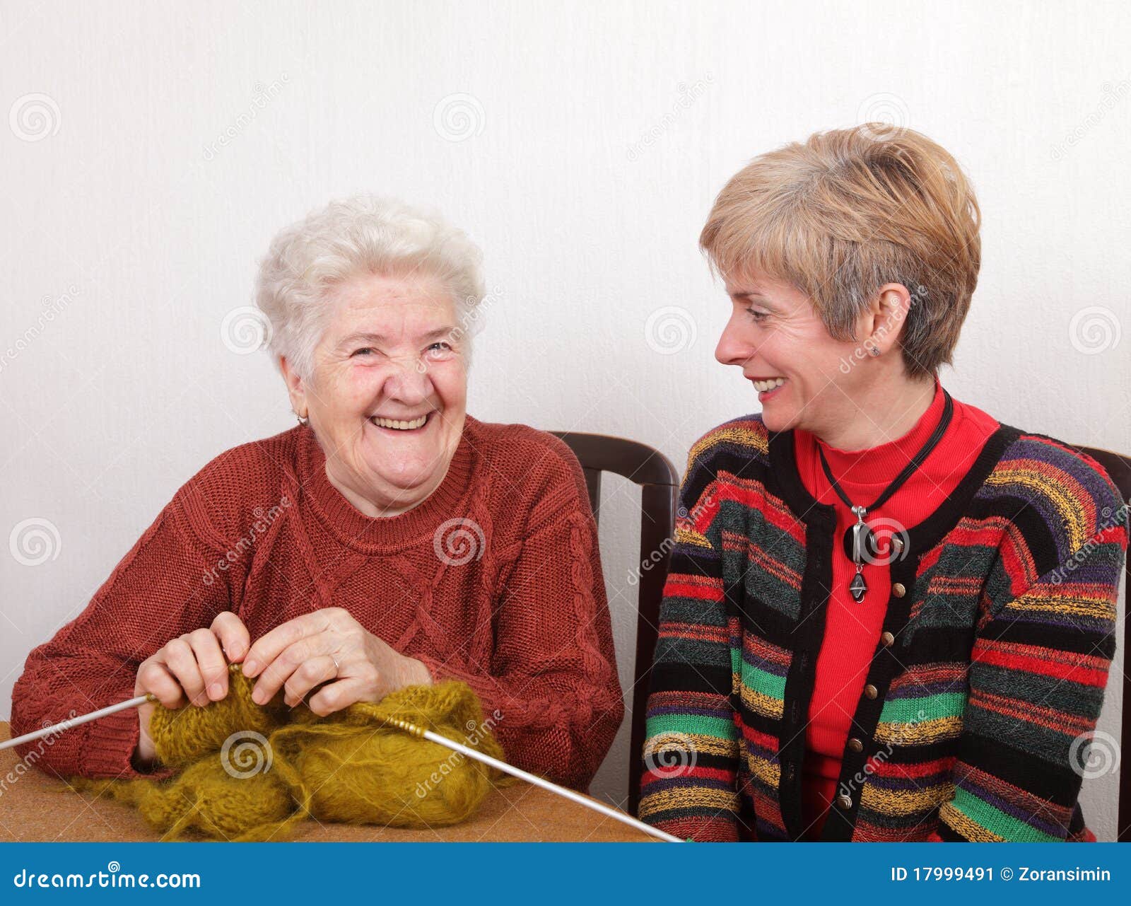 Two generations stock image. Image of active, mature - 17999491