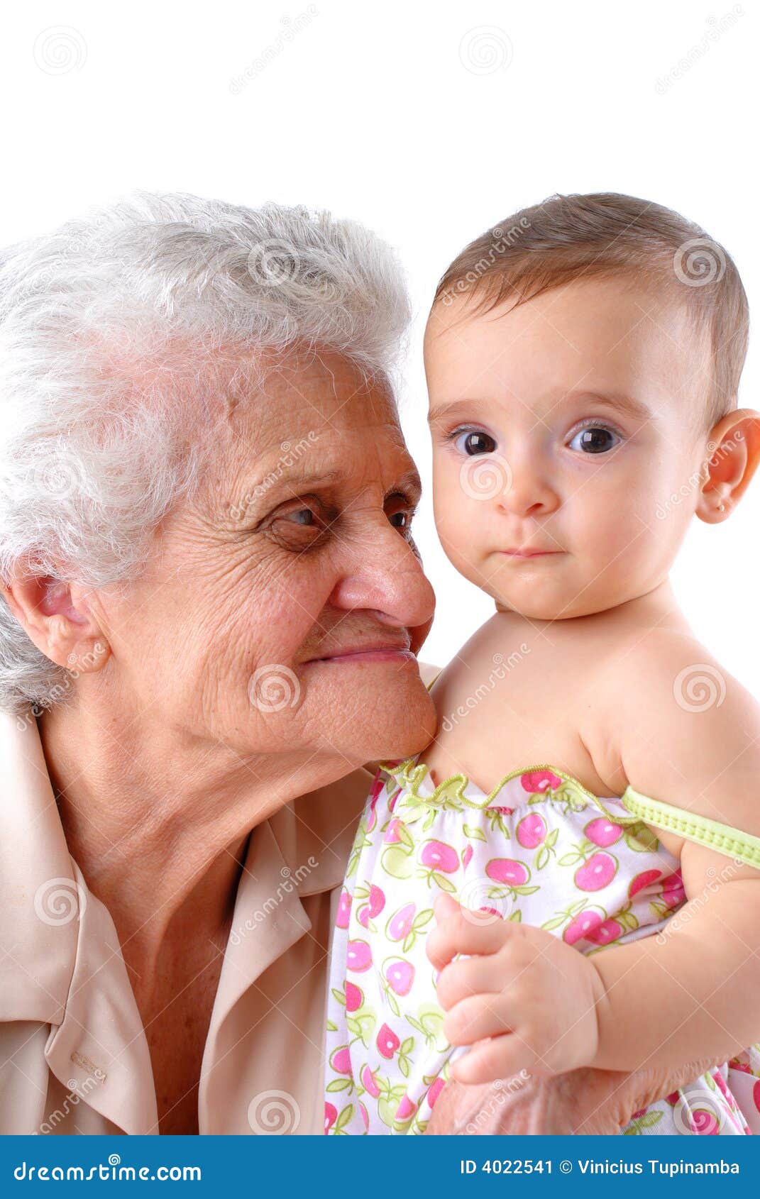 Two Generations stock image. Image of granddaughter, emotion - 4022541