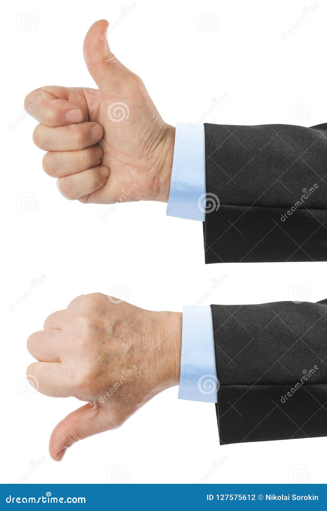 Two gesturing hands stock photo. Image of decisions - 127575612