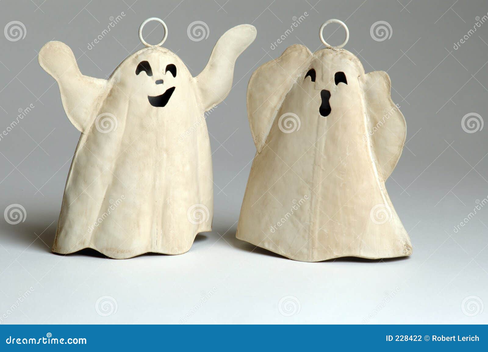 Two ghosts stock photo. Image of treat, frighten, scary - 228422