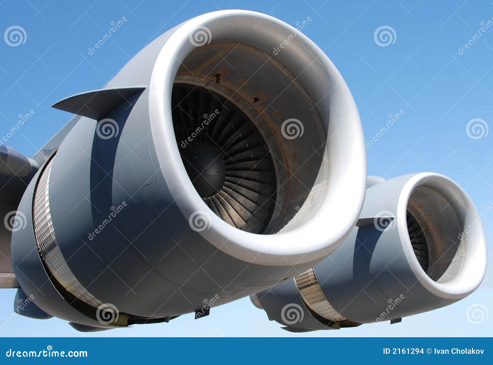 Two giant jet engines stock photo. Image of power, aeronautical - 2161294