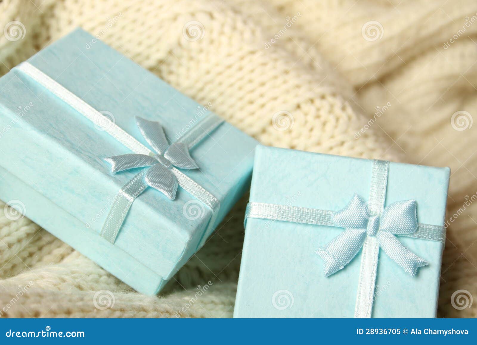 Two gift boxes stock image. Image of elegance, color - 28936705