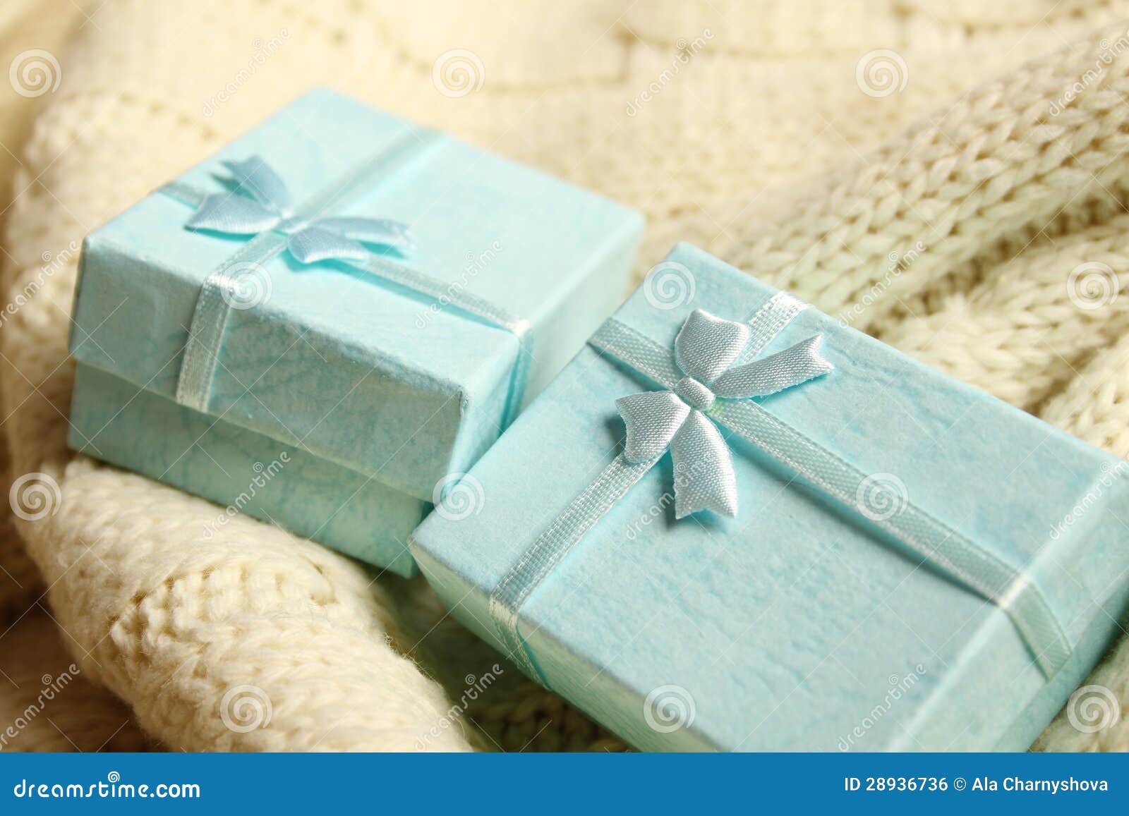 Two gift boxes stock photo. Image of giving, jewelry - 28936736