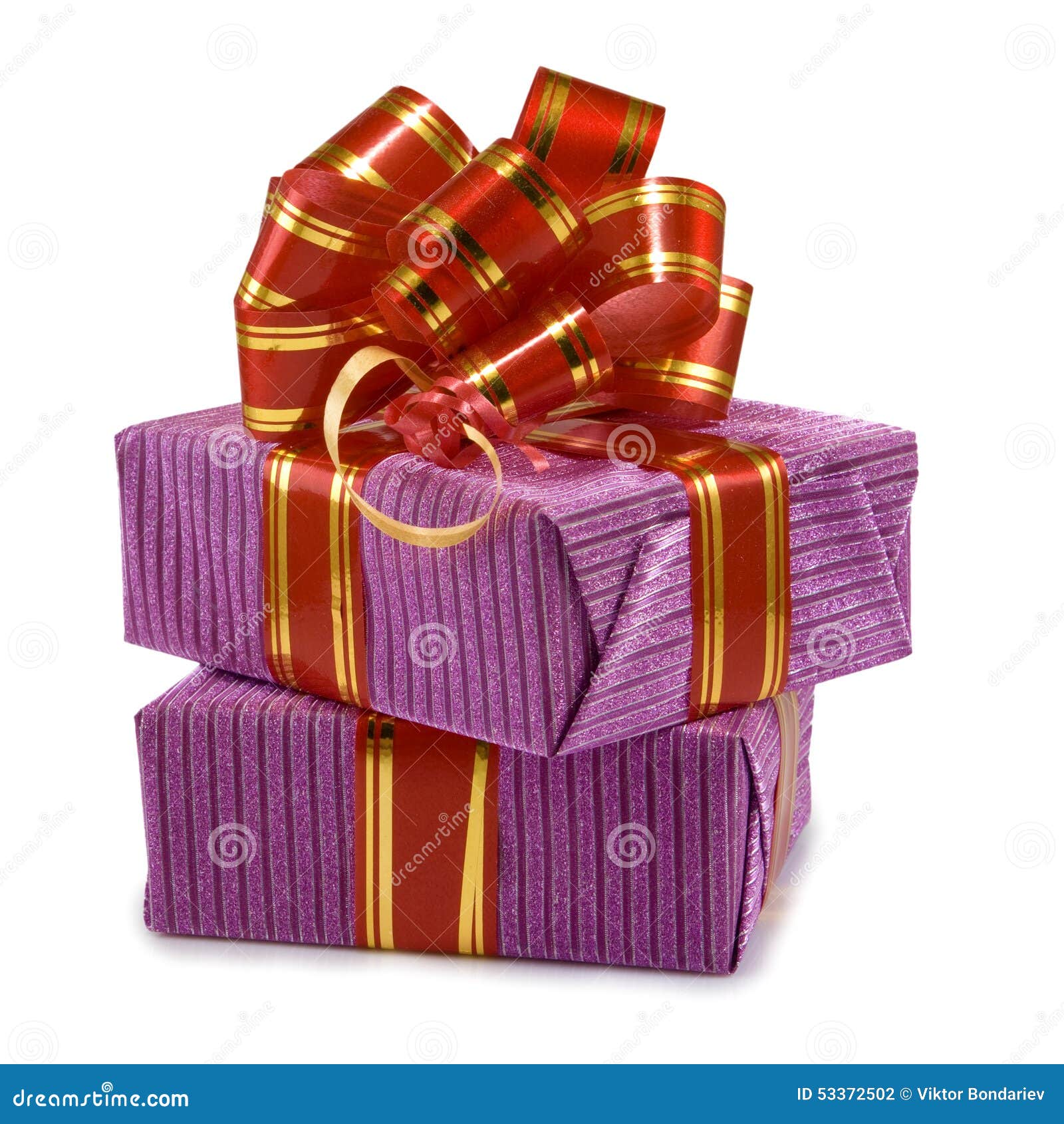 Two gift boxes stock photo. Image of holiday, collection - 53372502