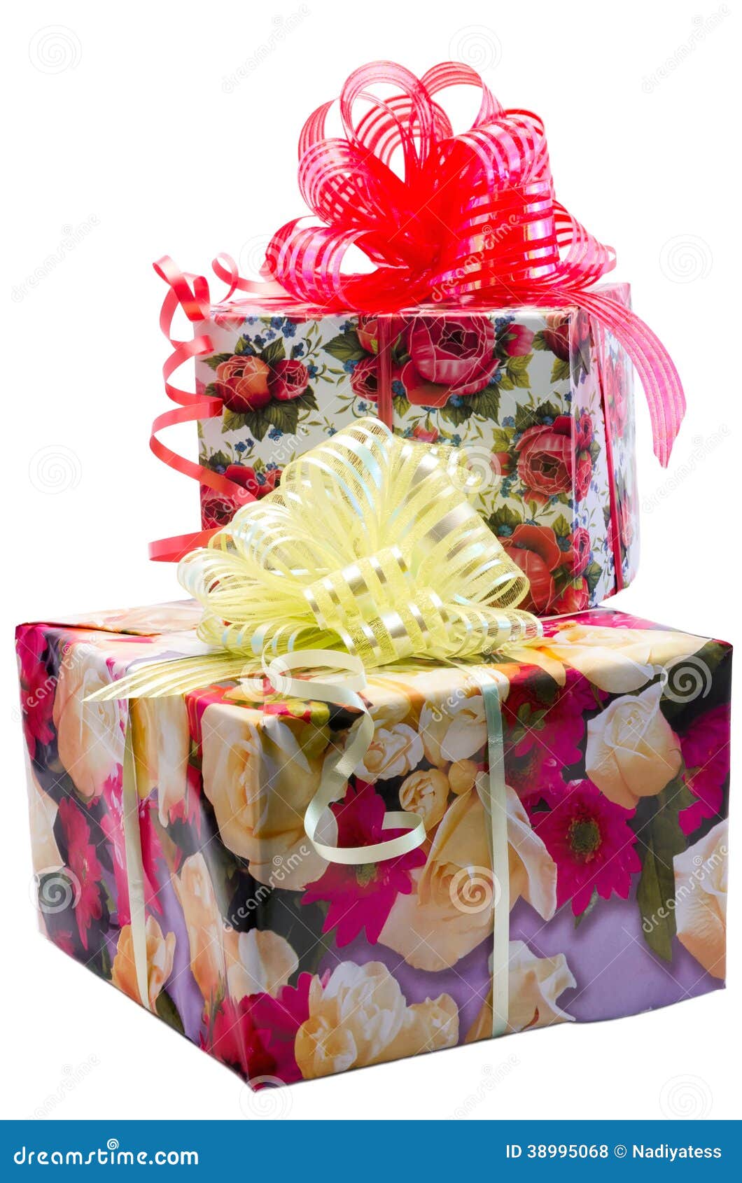 Two gifts stock photo. Image of ornament, celebration - 38995068