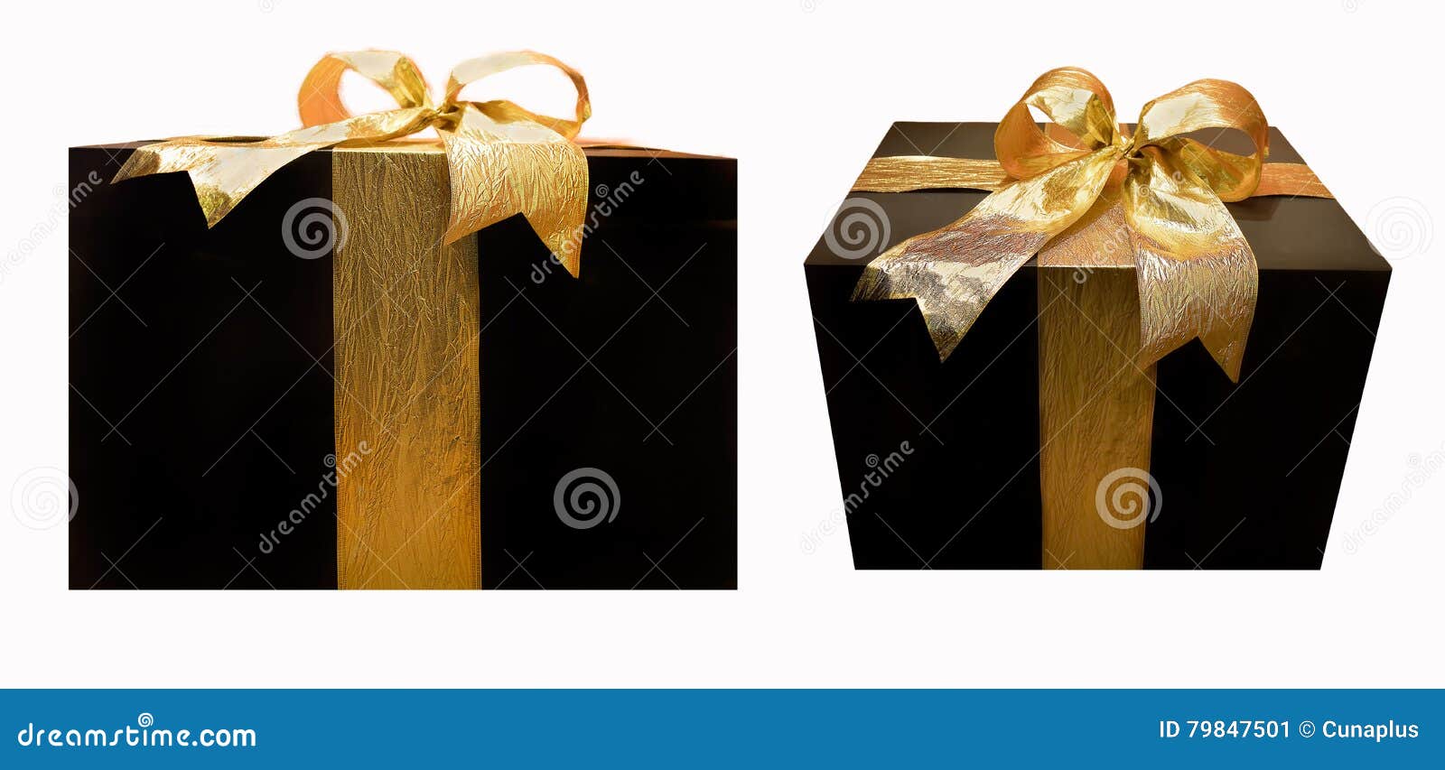 Two gifts stock image. Image of ribbon, christmas, background - 79847501