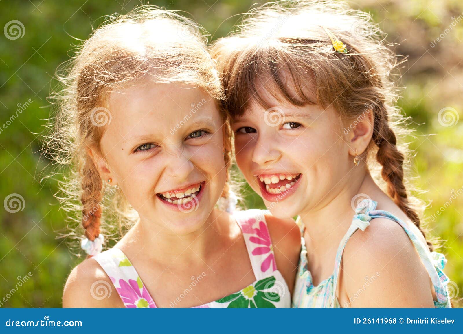 Two girlfriends stock photo. Image of delight, children - 26141968