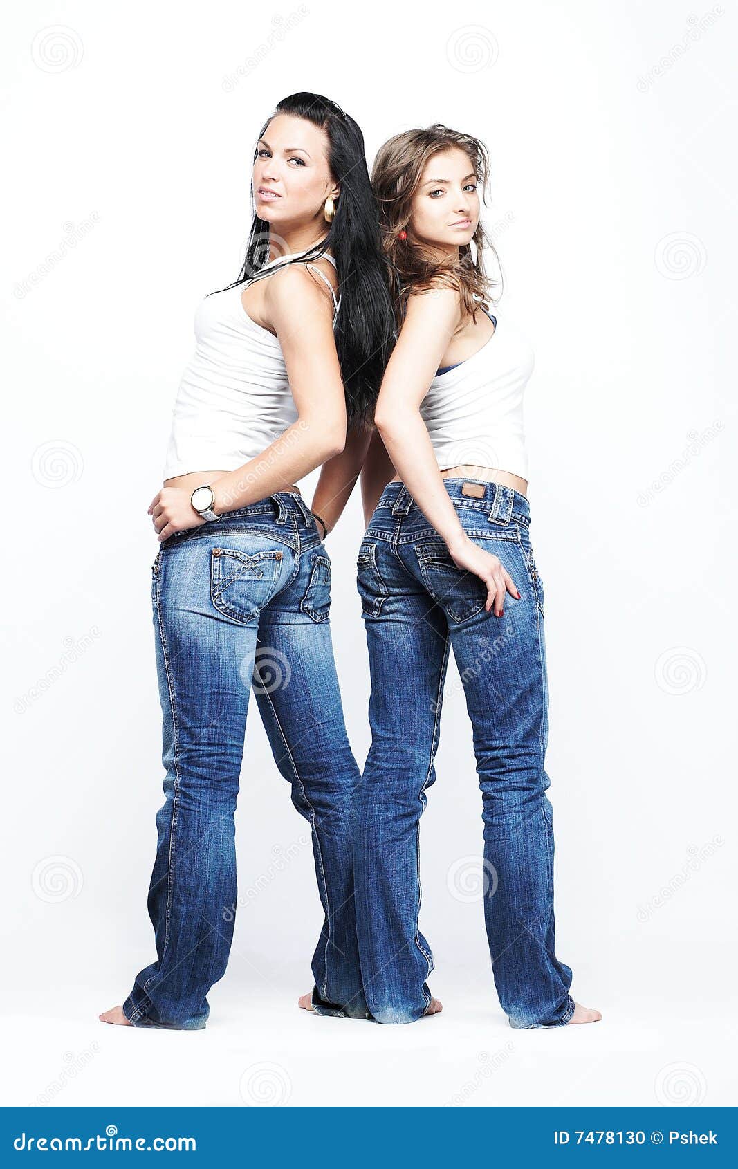 Two girlfriends stock photo. Image of culture, adult, fashion - 7478130