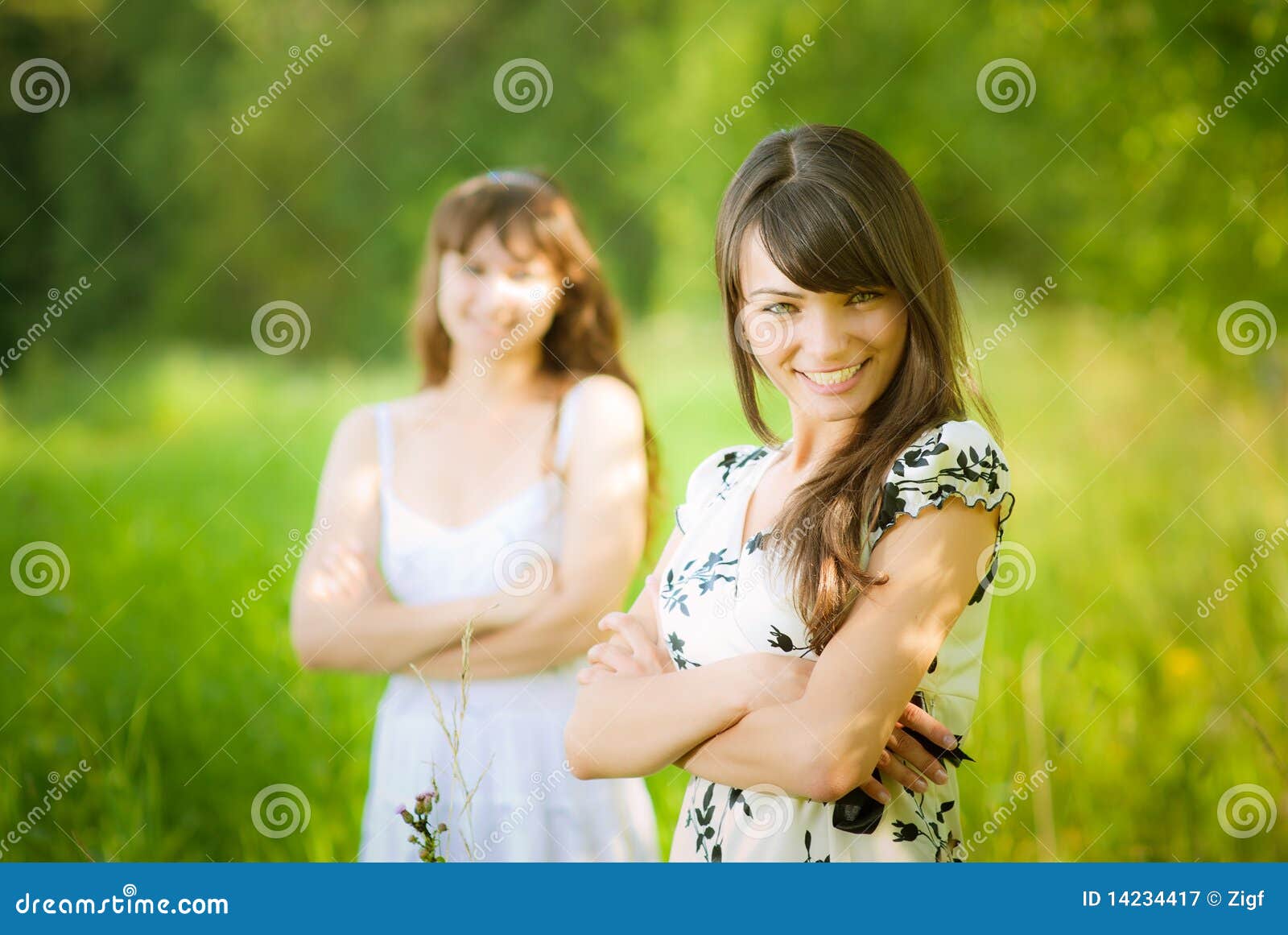 Two girls stock image. Image of girlfriends, enjoying - 14234417